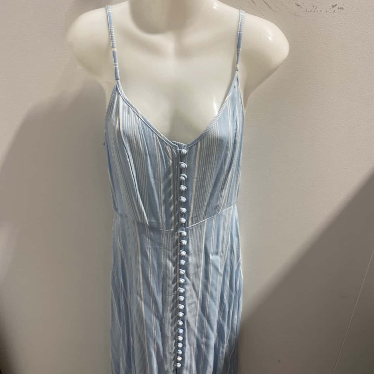 BNWT. Miss Shop. Womens Size 12. Maxi Dress with shoestring straps ...