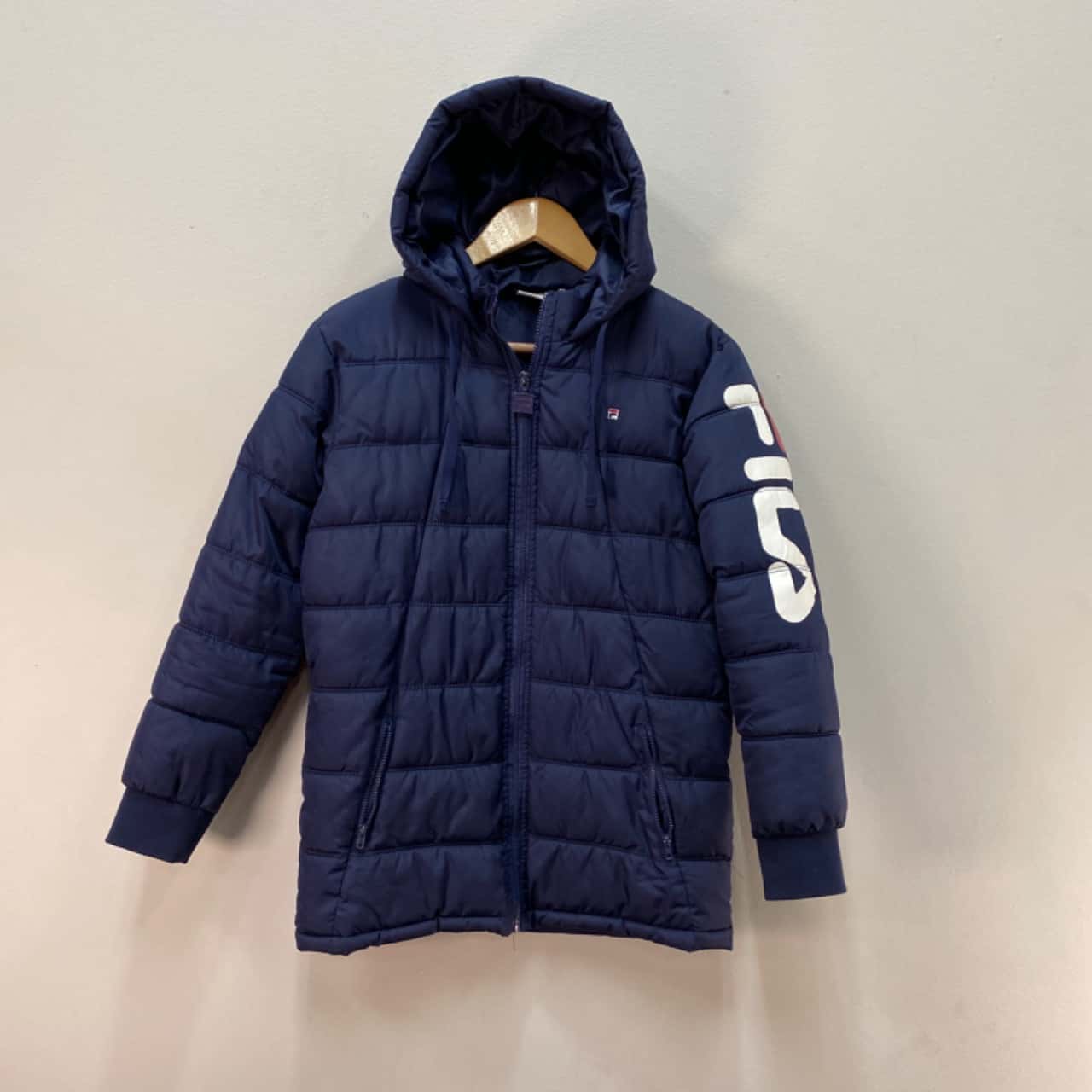 Fila Womens Size 12 Puffer Jacket Blue (s)