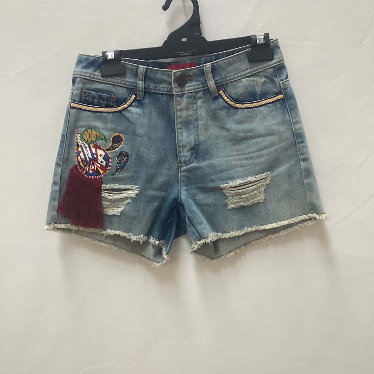 Robyn Womens Size S Denim Shorts