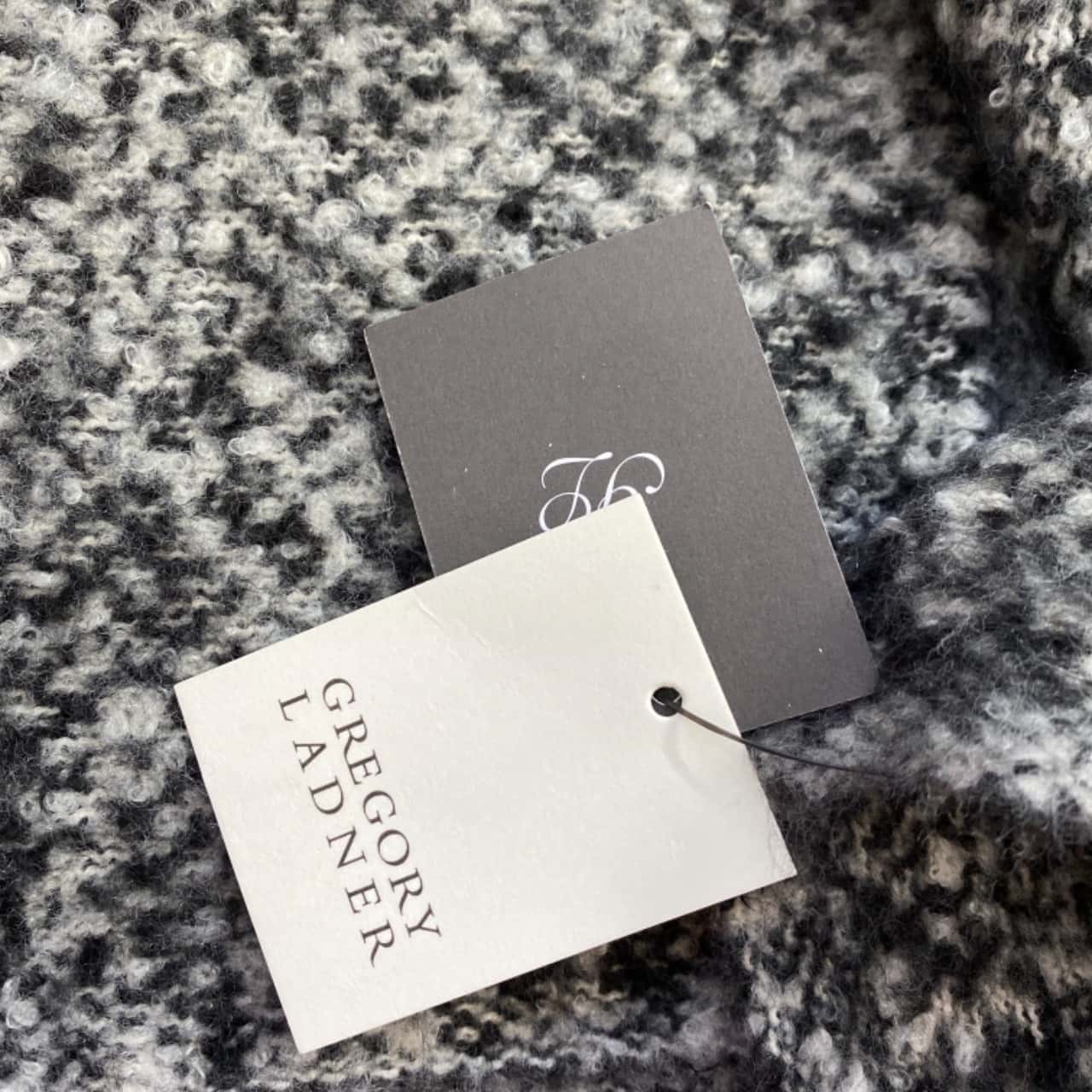 Gregory Ladner Womens Size One Size Grey / White (s)