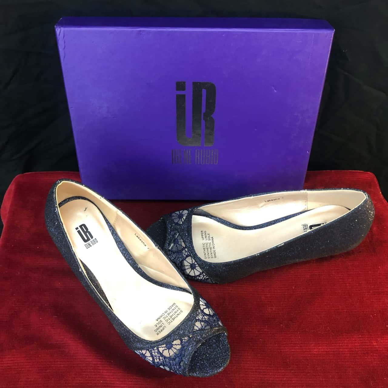 Irene Rubio Womens Designer Shoes - Purple (s)