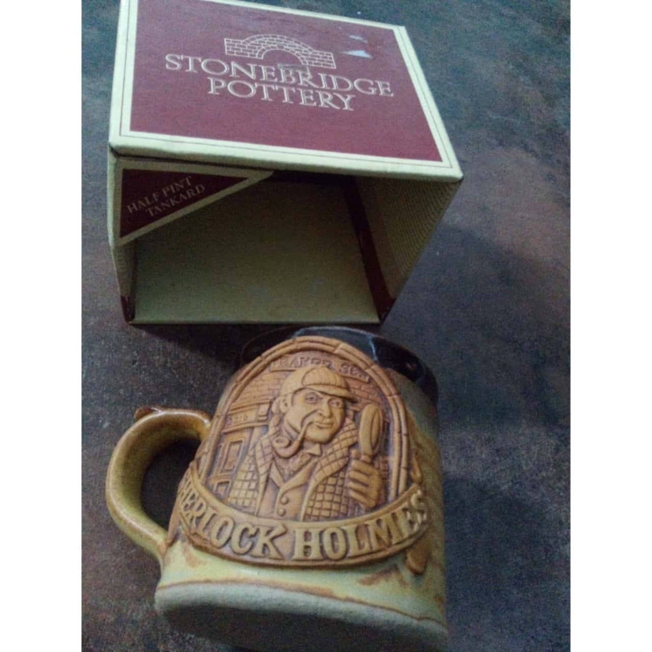 Sherlock Holmes Tankard - Stonebridge Pottery(s)