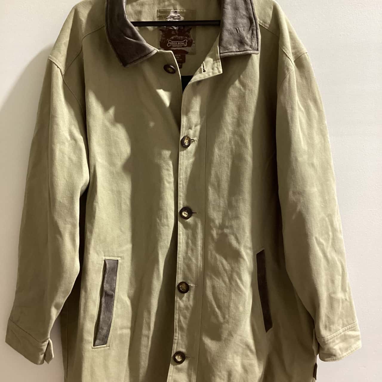 Driza-Bone Mens Size 9 Tan/Brown Jacket