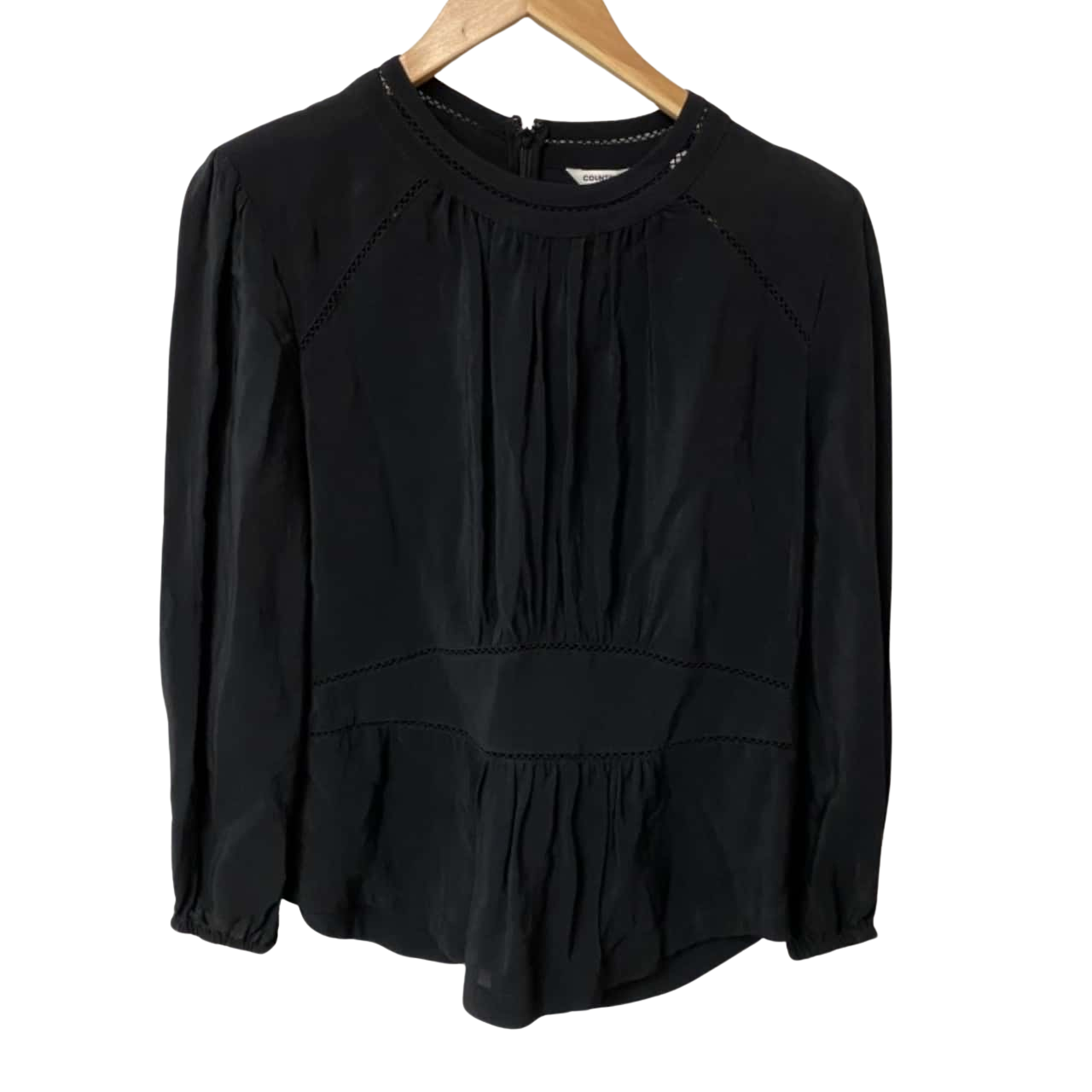 Country Road Womens Size M Long Sleeve Black (s)