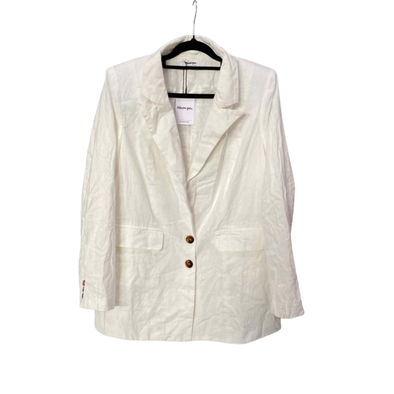 Showpo Womens Size 12 Blazers White (s)