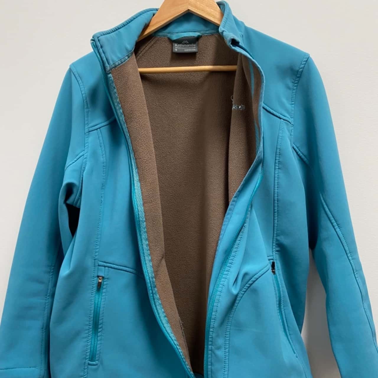 Kathmandu Womens Size 16 Front Zipper / Winter Jacket Teal (s)