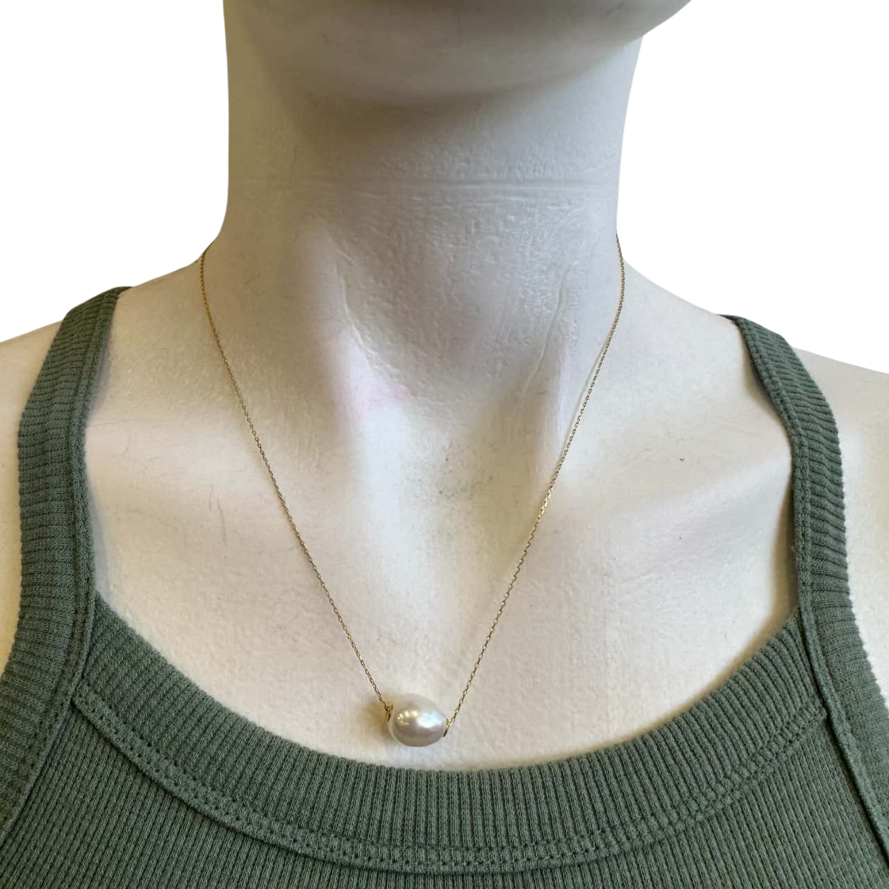 Fairfax & Roberts Women's 925 Hallmark Chain and Pearl Pendant Necklace ...