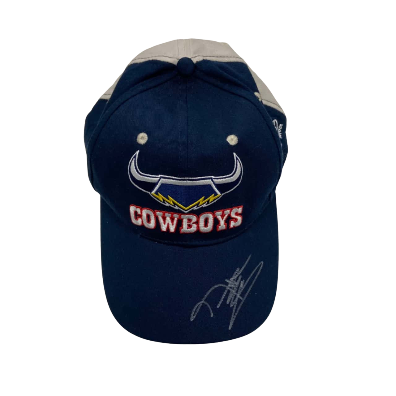 Cowboys signed Blue / Grey cap 2017