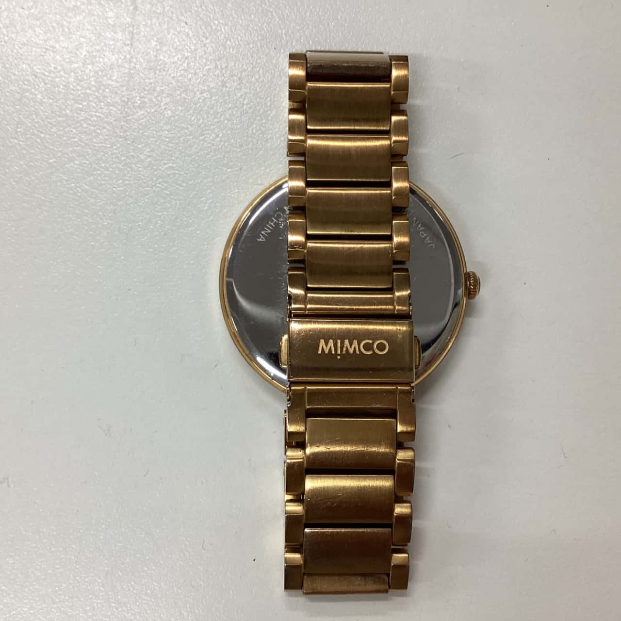 Mimco Spiralette Womens Watch Gold with new battery(s)