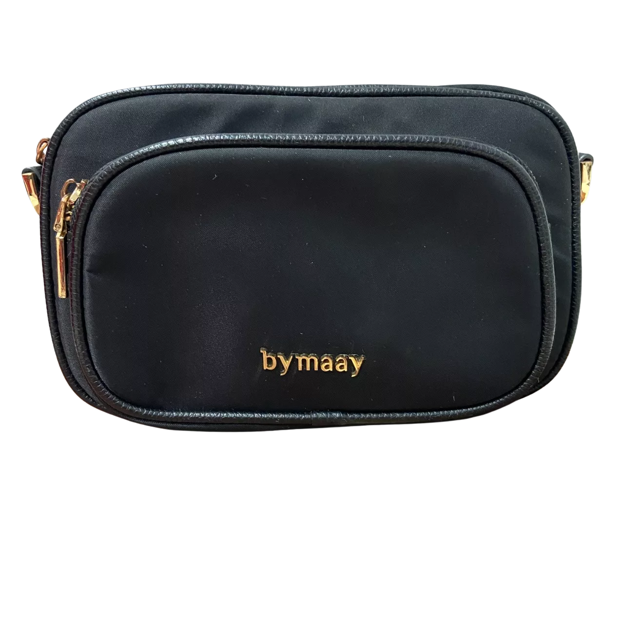 bymaay Aly Black (Gold) Womens Crossbody Bag(s)