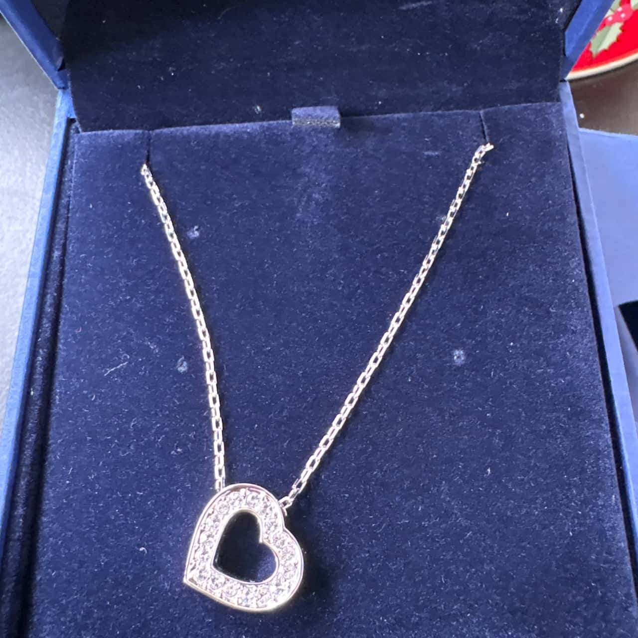 Swarovski heart Necklace