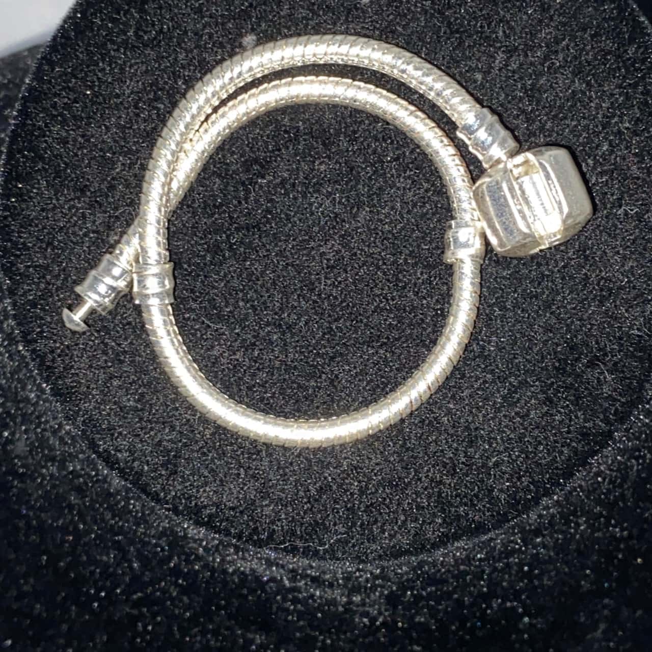 SILVER CHARM BRACELET