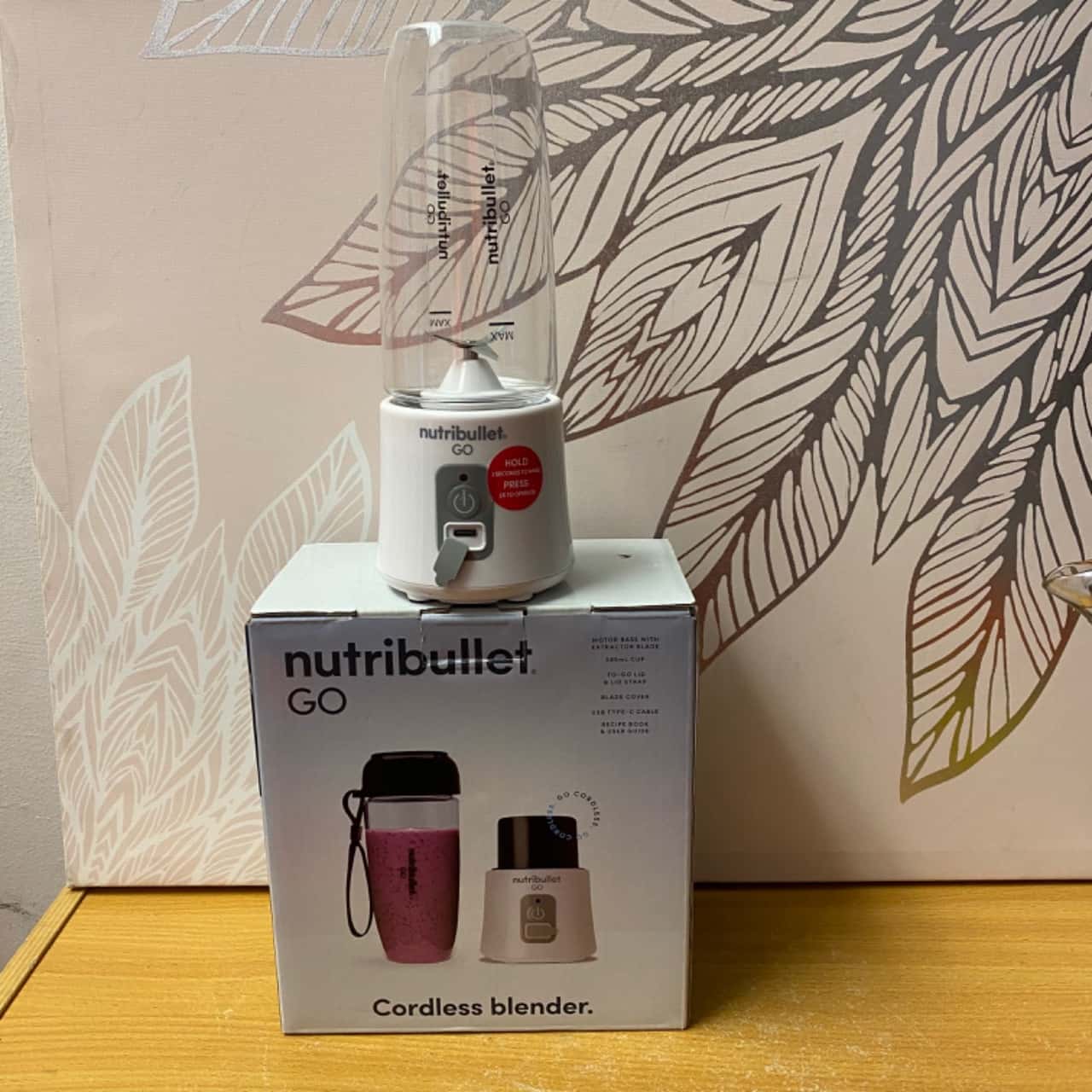 NutriBullet Go Blender Black(s)