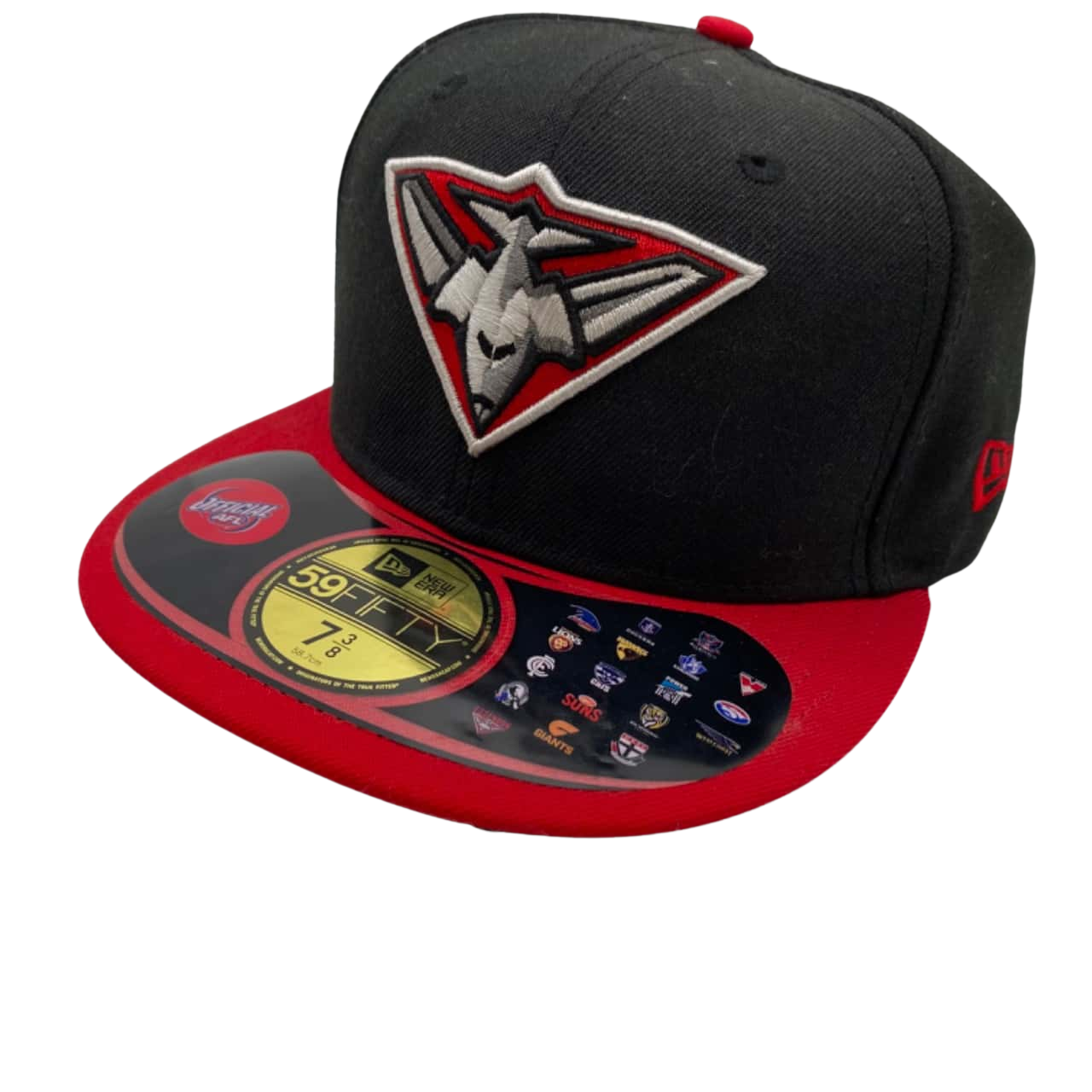 AFL Mens Essendon Size 7 3/8 58.7cm