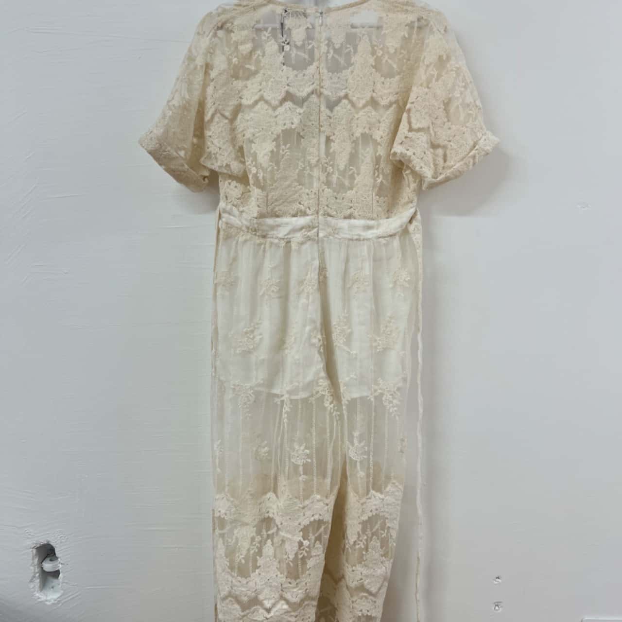 MLM Label Womens Beige / Cream pantsuit large (s)