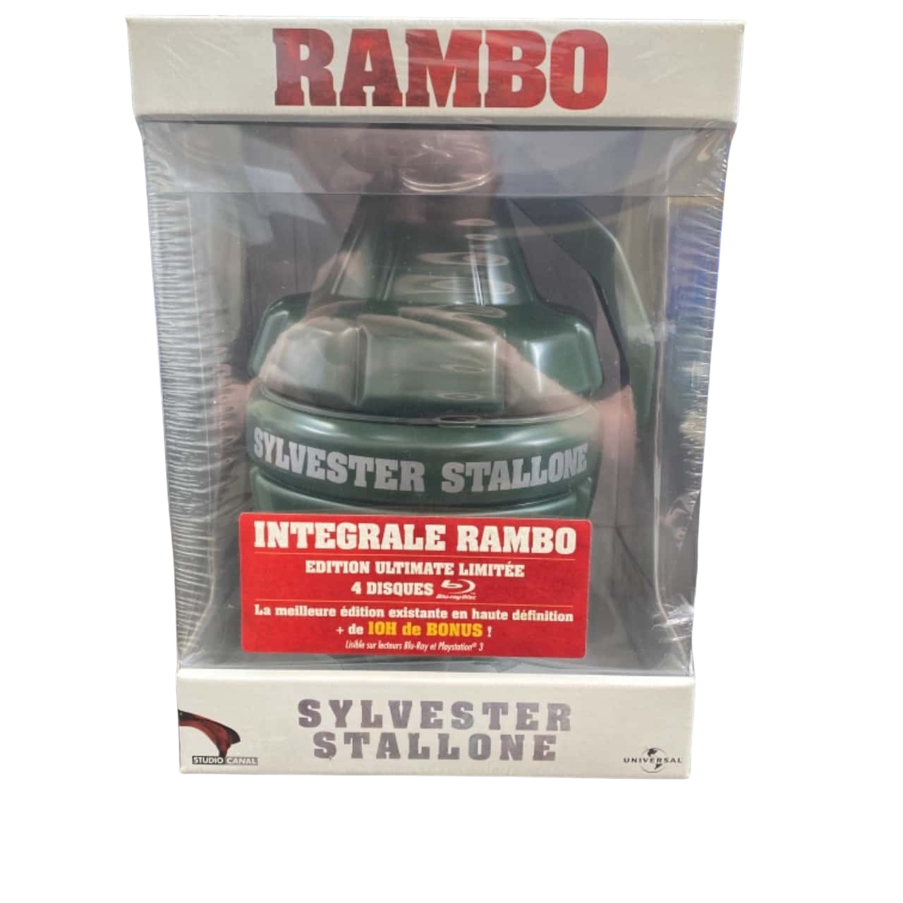 RAMBO DVD Set Sylvester Stallone