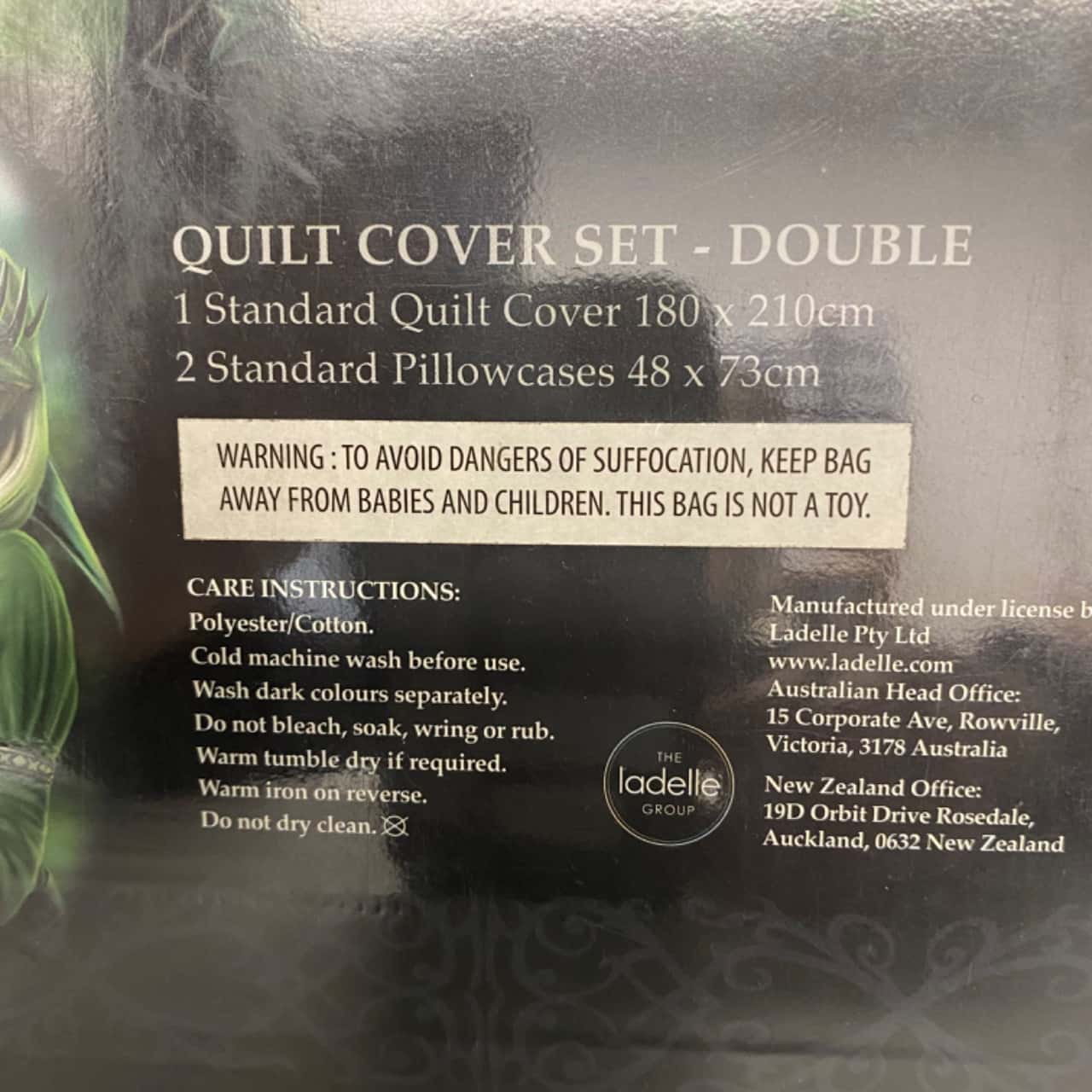 Anne Stokes Kindred Spirits Double Quilt Cover Set-SE1740259(s)