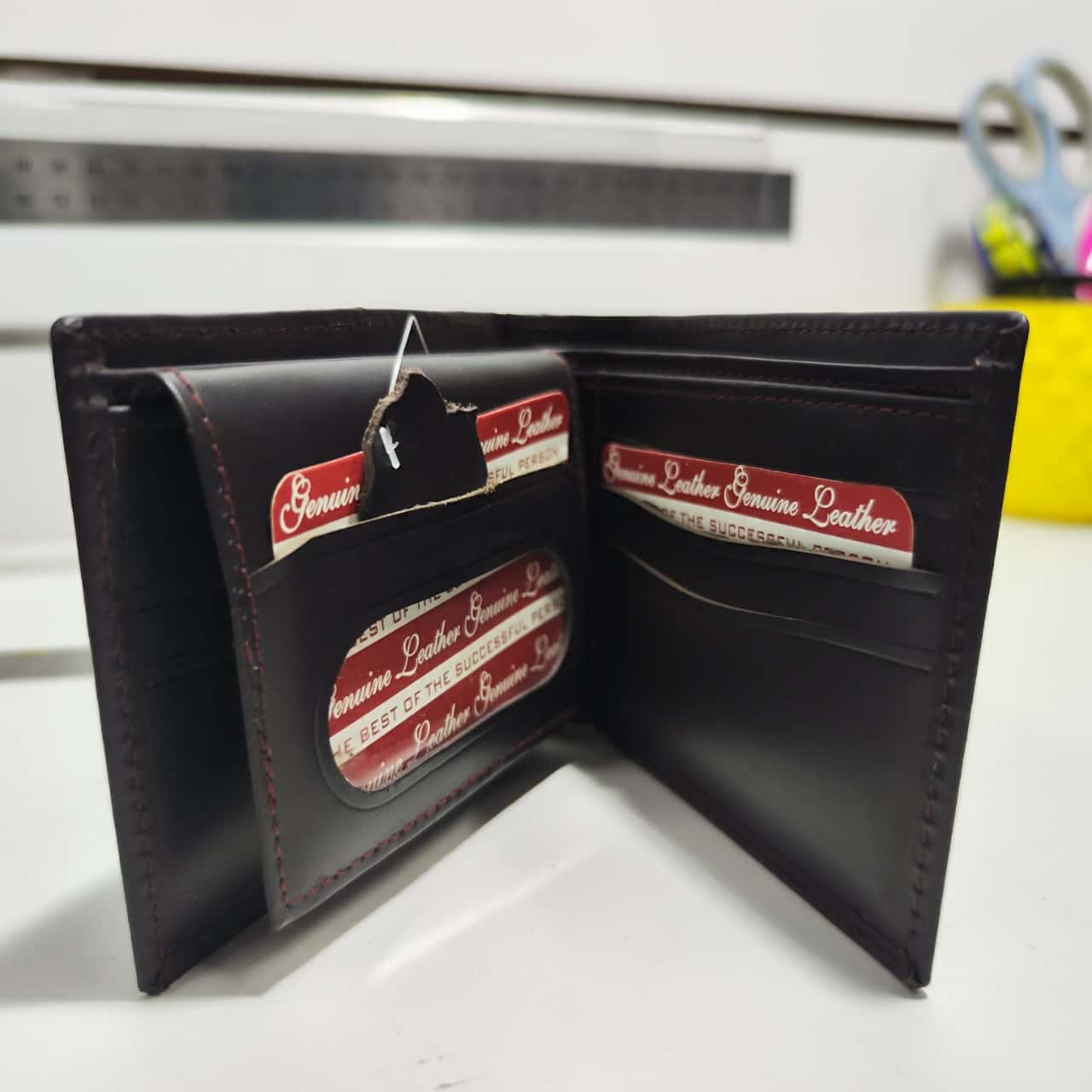 Mens Wallet and Notepad Organiser Set New Leather (s)