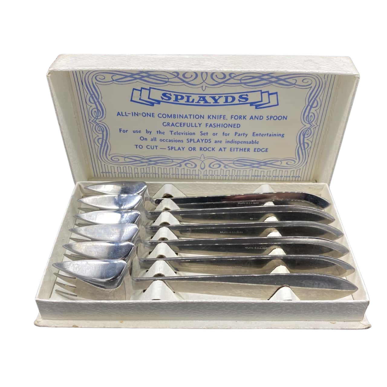 Vintage Set of 6 Splayds(s)