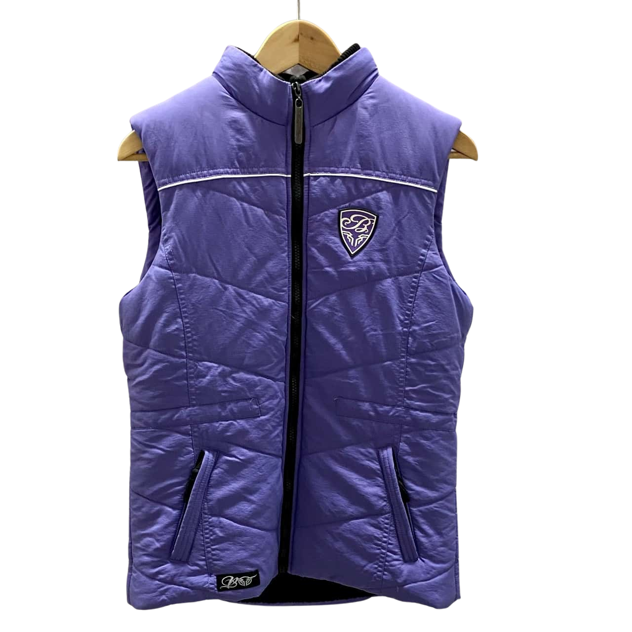 Bullseye Padded Vest Size 12 Purple - Very Cosy & Warm! (s)