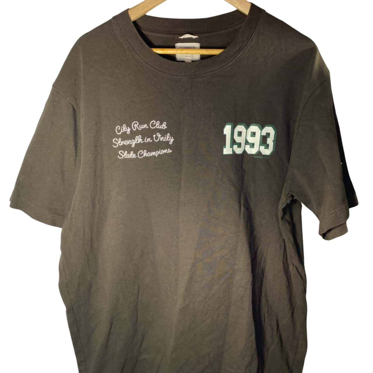 Common Need Mens T Shirt Size L Brown