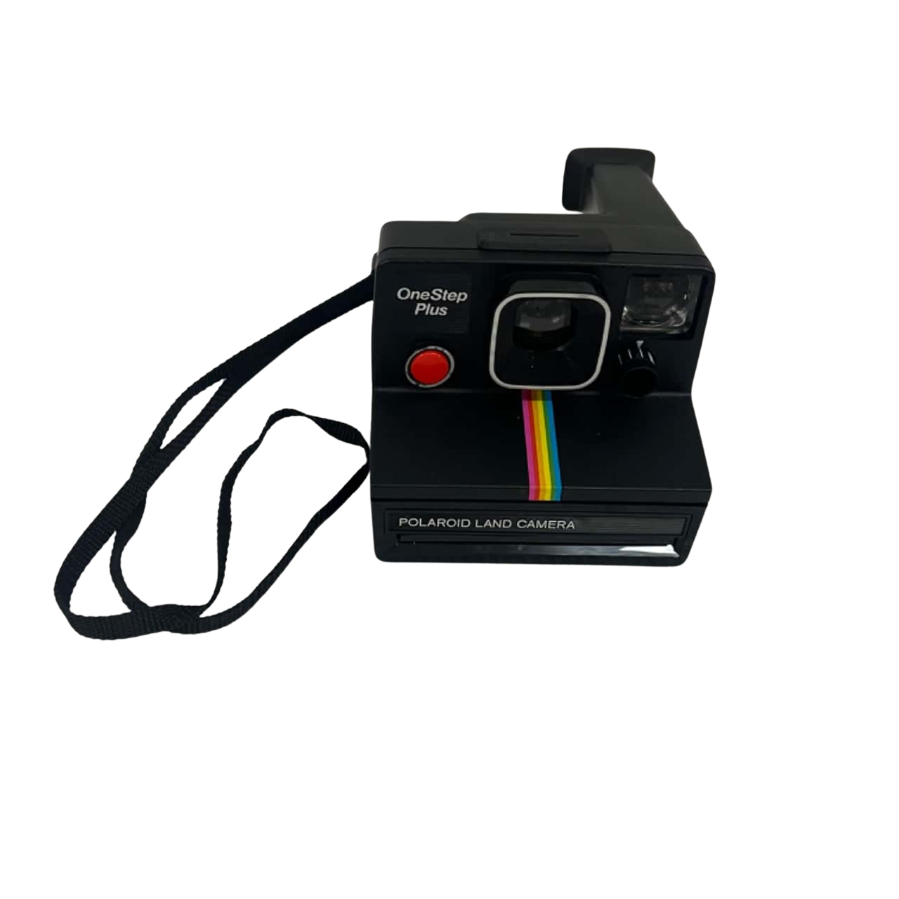 Vintage Polaroid One Step Plus SX 70 Black Rainbow Land Camera ...