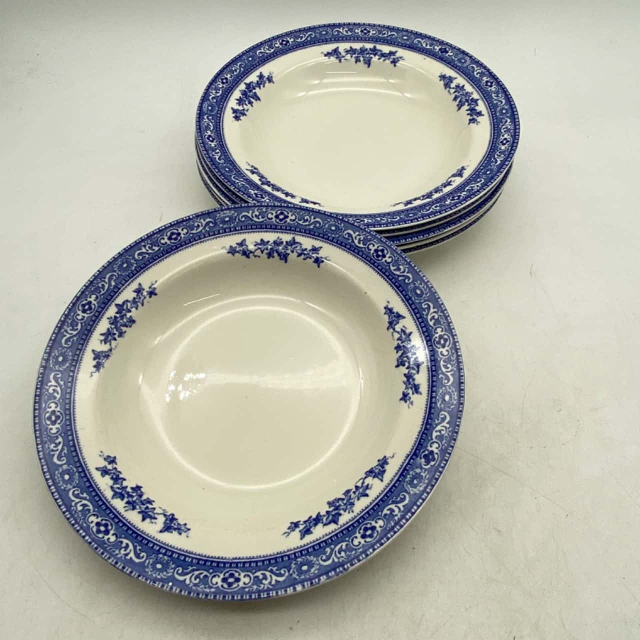 11x Vintage ‘Blue and White’ Dinner Service Pieces(s)