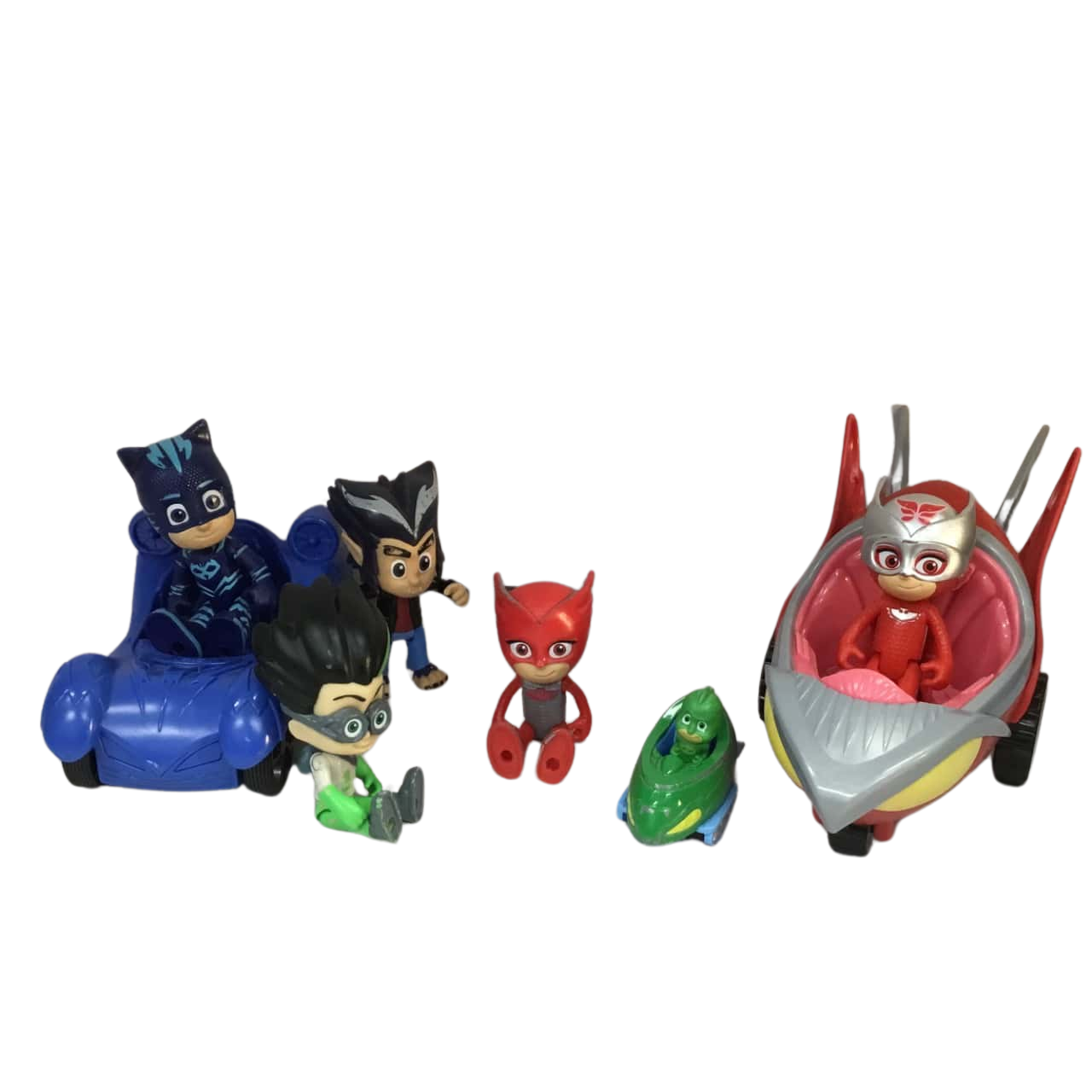 PJ Masks Car Aeroplane and Extras as pictured(s)