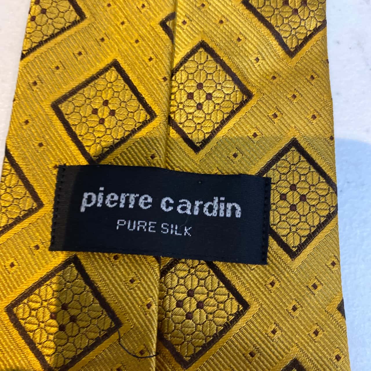 Pierre Cardin Tie Gold