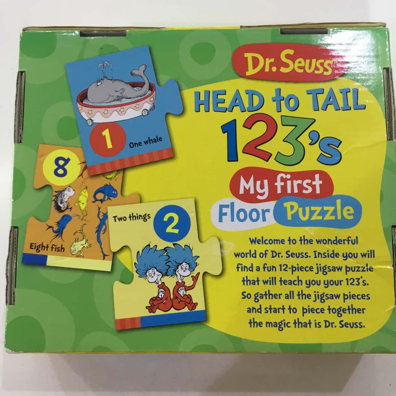 Dr Seuss Head to Tail 123’s Puzzle