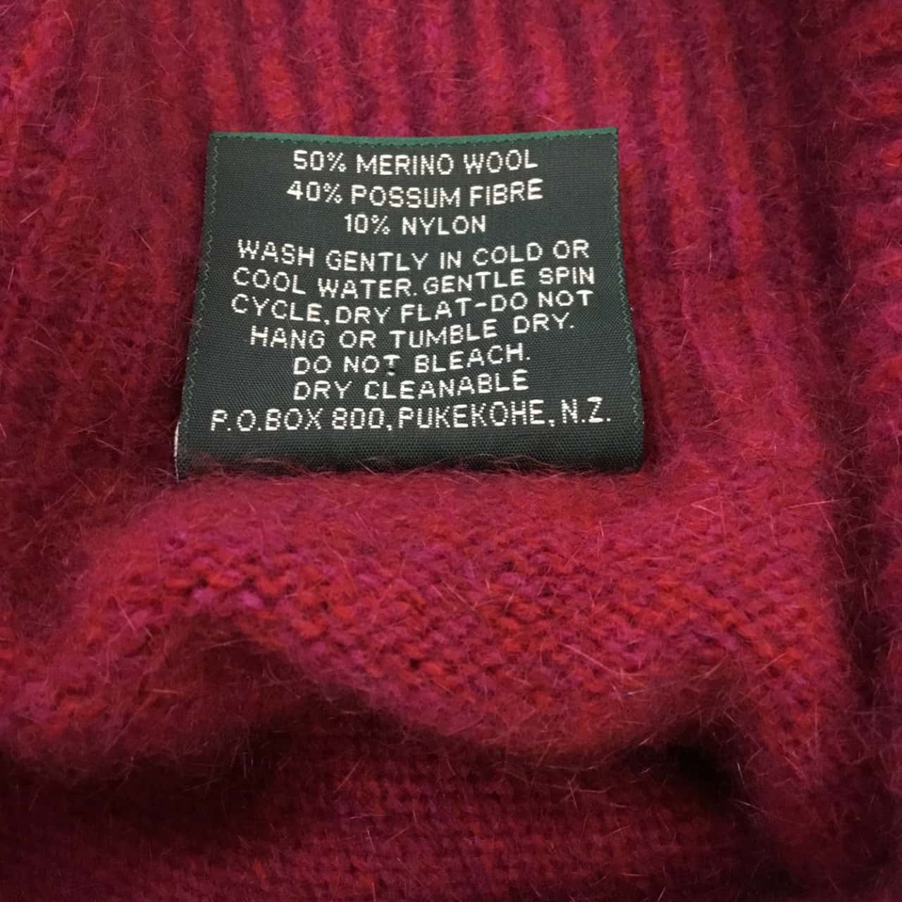 Lothlorian Woman's Luxury Possum/Merino Wool Jumper Size S