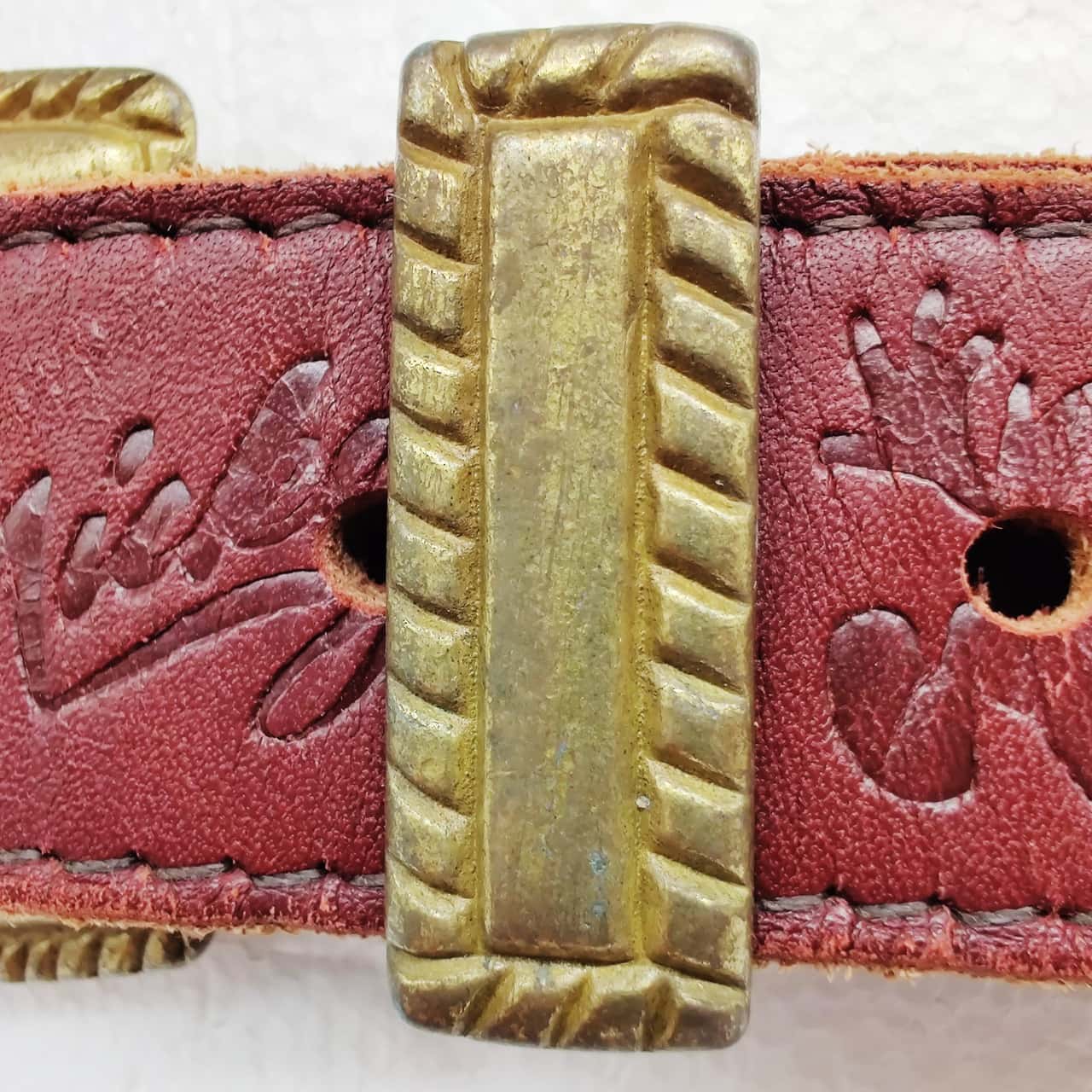 Vintage Tooled Leather Siricco "Mickey Mouse- Disney" Belt Womens Size ...