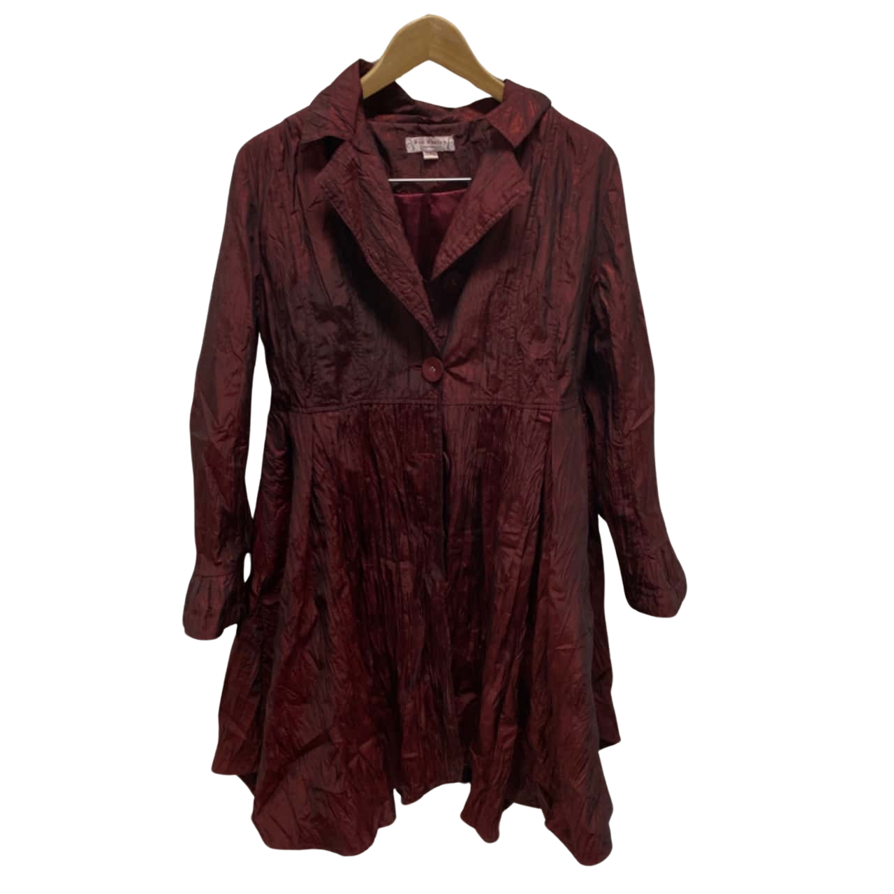 Boo Radley Women's Jacket Size L Maroon (s)