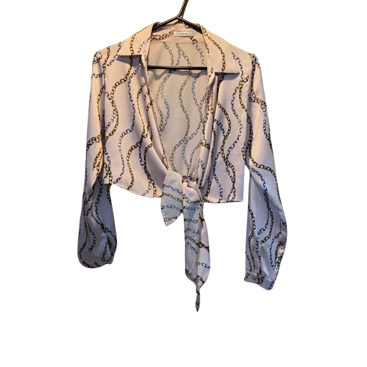 Sheike Womens Size 8 Cropped Pattern / Pink Top(s)