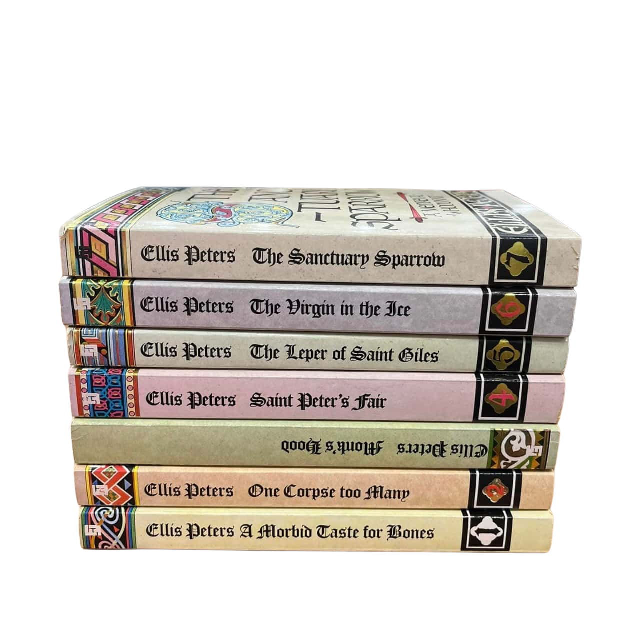 7 x Ellis Peters Mediaeval Whodunnit Novels Books Mystery