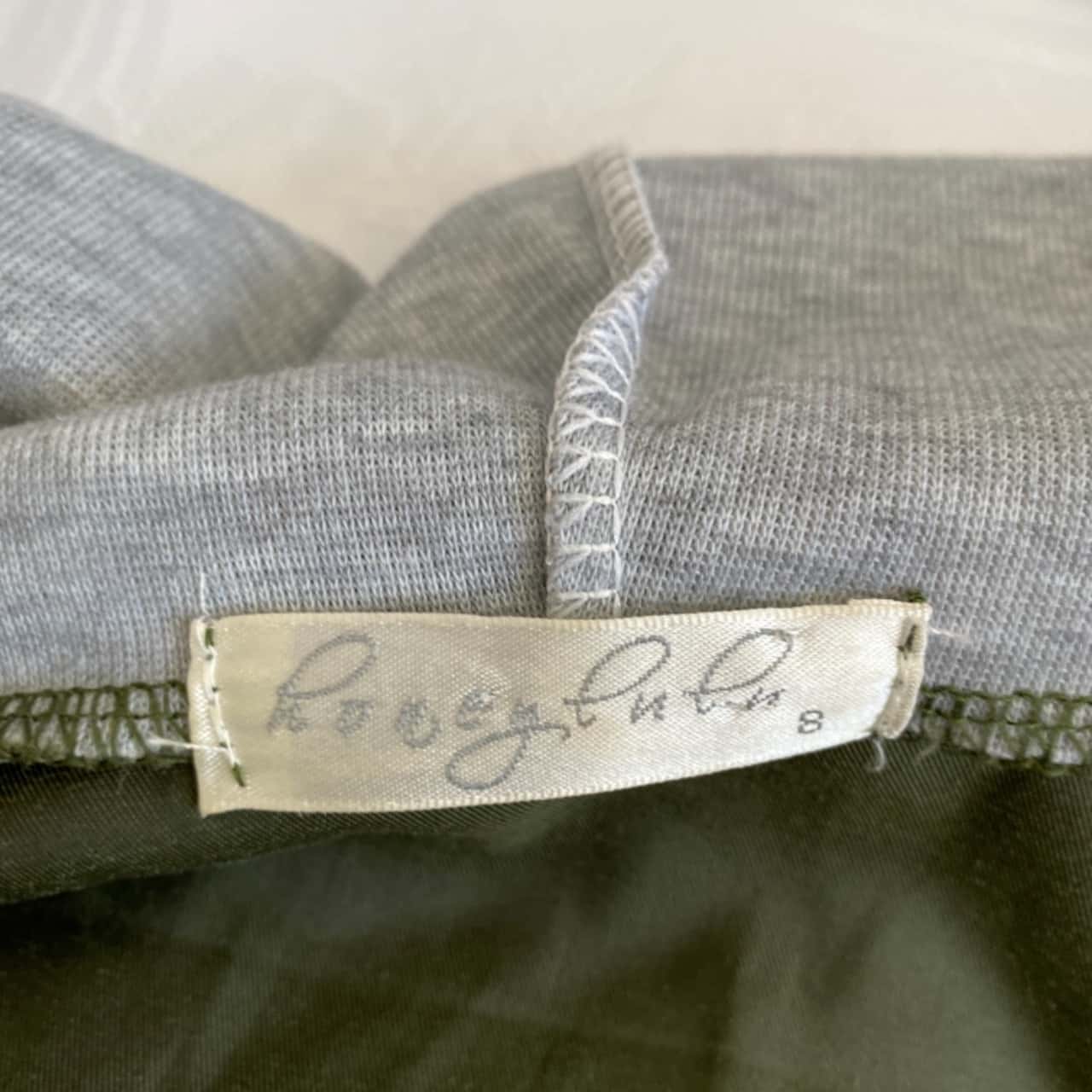 **Reduced** Honey Tutu - Women Size 8 - Jacket, Green with Grey Hoodie(s)