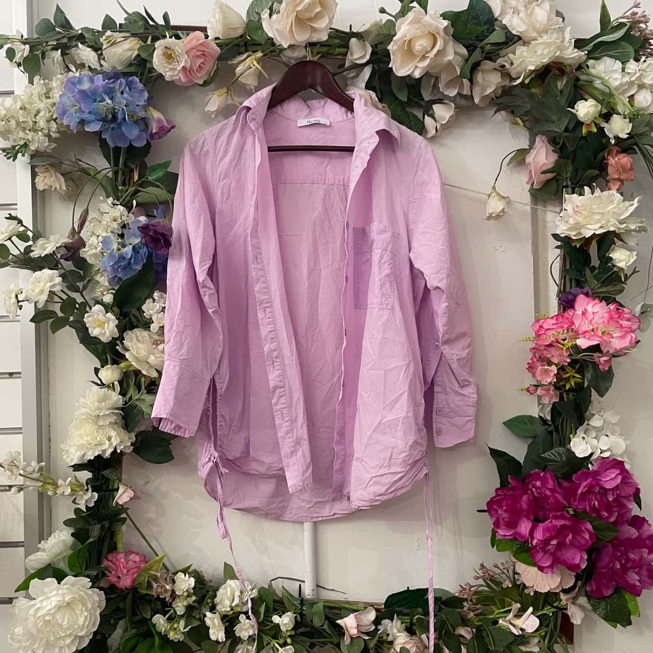 Morrison Size 0-1, Long Sleeve Shirt Lilac