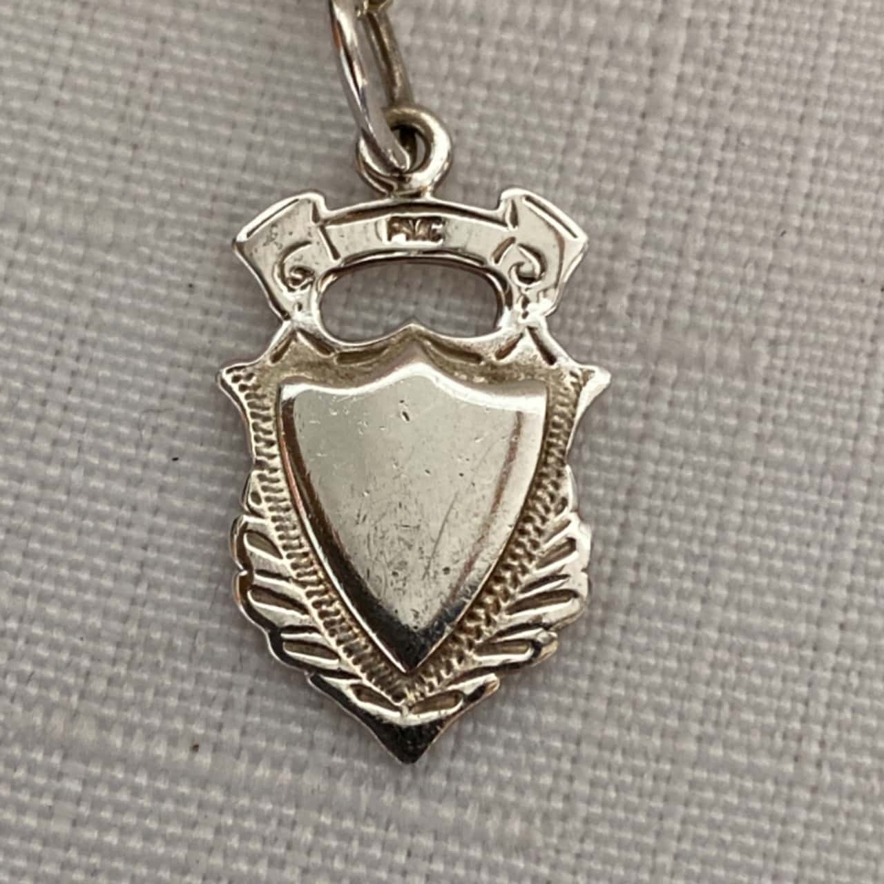925 Silver Chain & Shield Pendant(s)