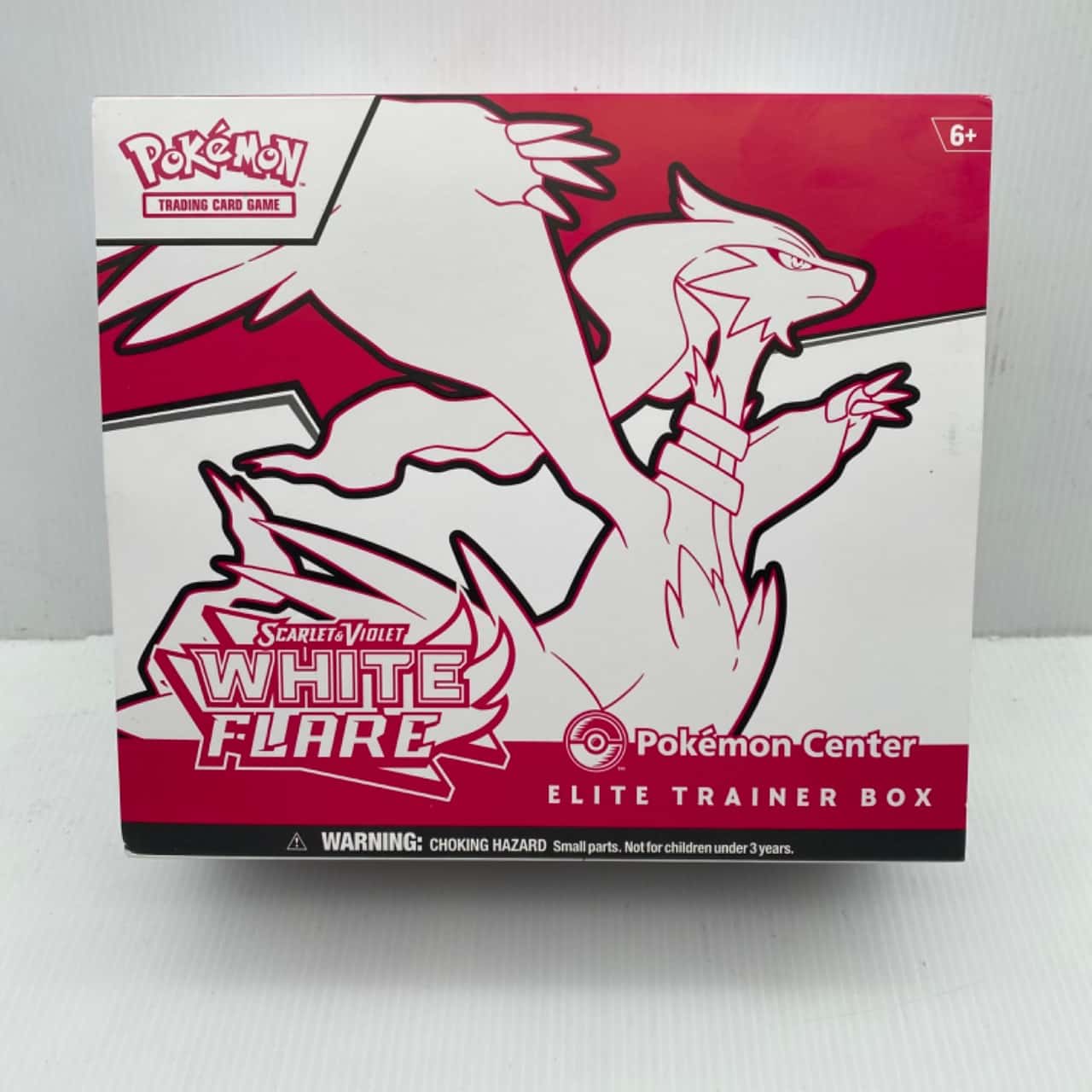 Pokémon White Flare Pokémon Center Elite Trainer Box, Opened with ...