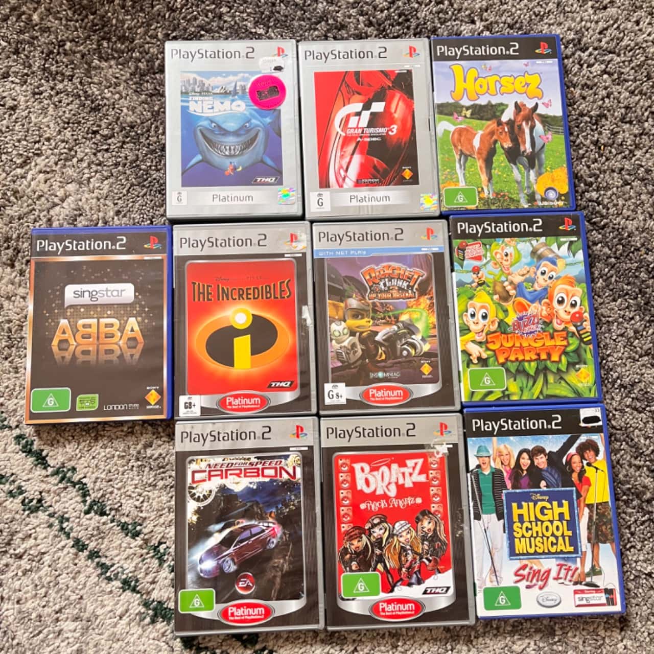 Bulk Lot of PS2 games