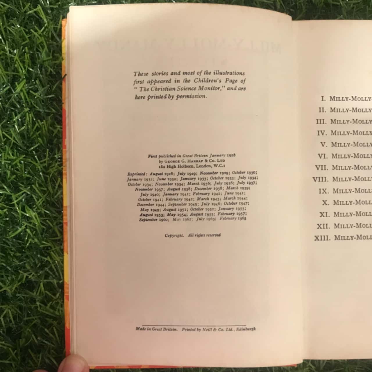 Vintage Milly Milly Mandy Stories by Joyce Lankester Brisley(s)