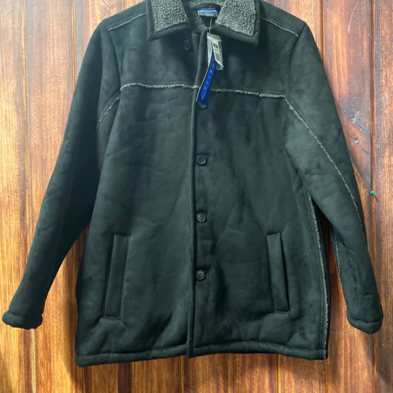 Ed Harry jacket Size S Black / Grey new (s) - New With Tags | Salvos Stores