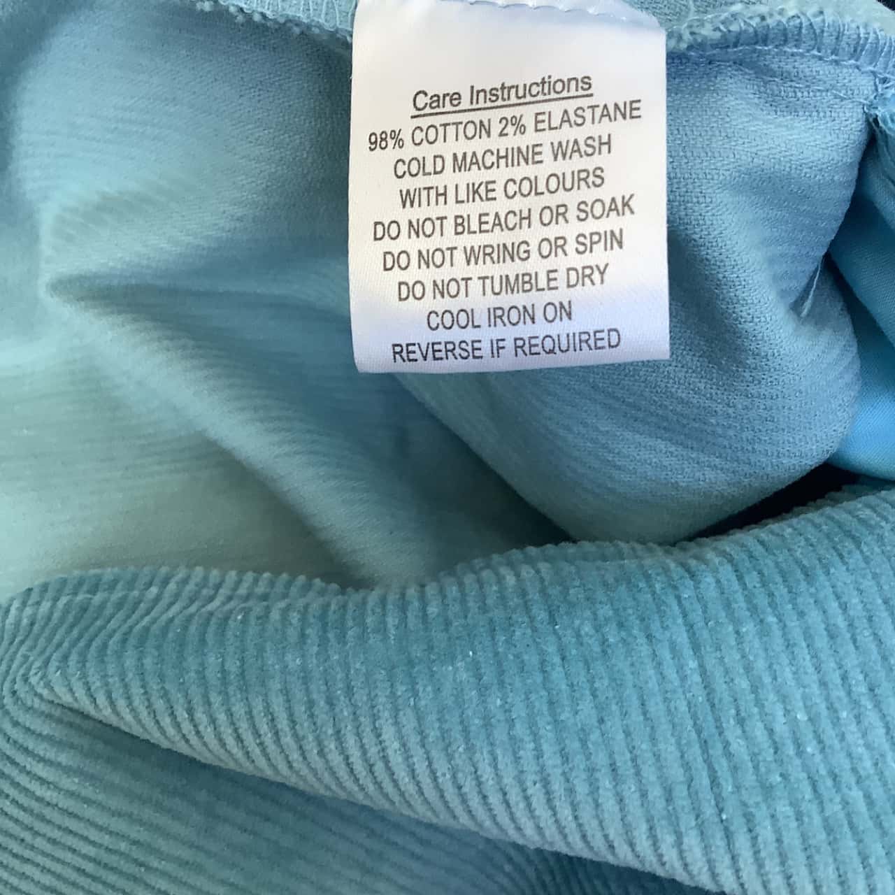 Brand New Dangerfield Womens Size 8 Bryce Corduroy Dress Dusty Blue(s)