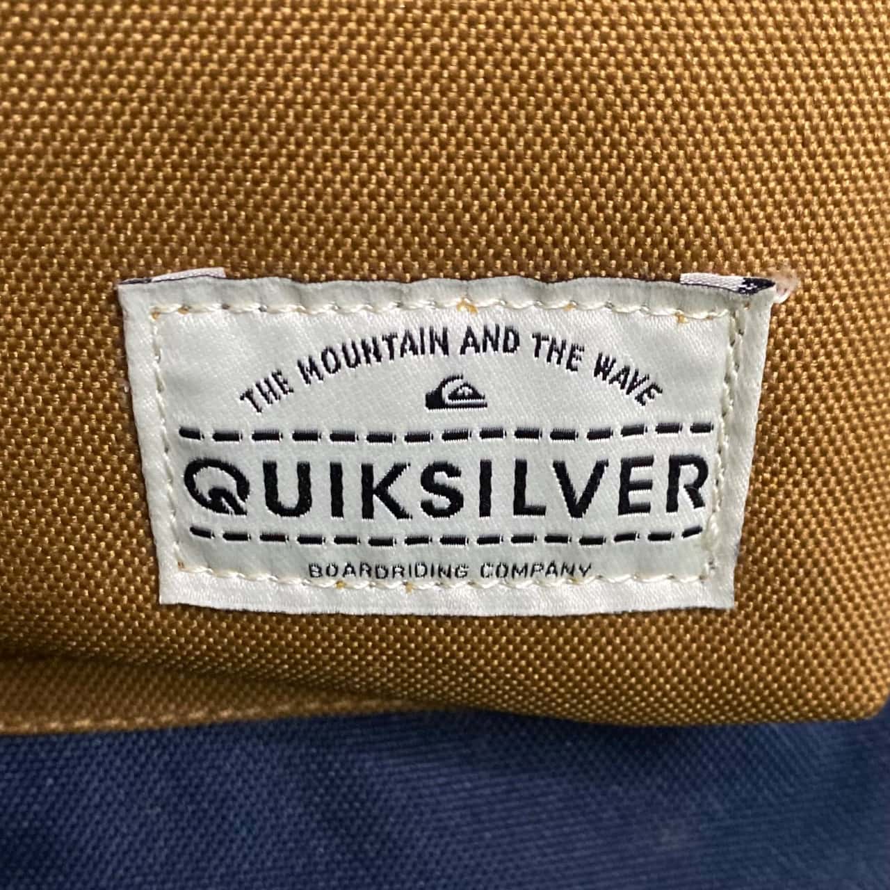 Quicksilver Rust Brown With Navy Trim Backpack(s)