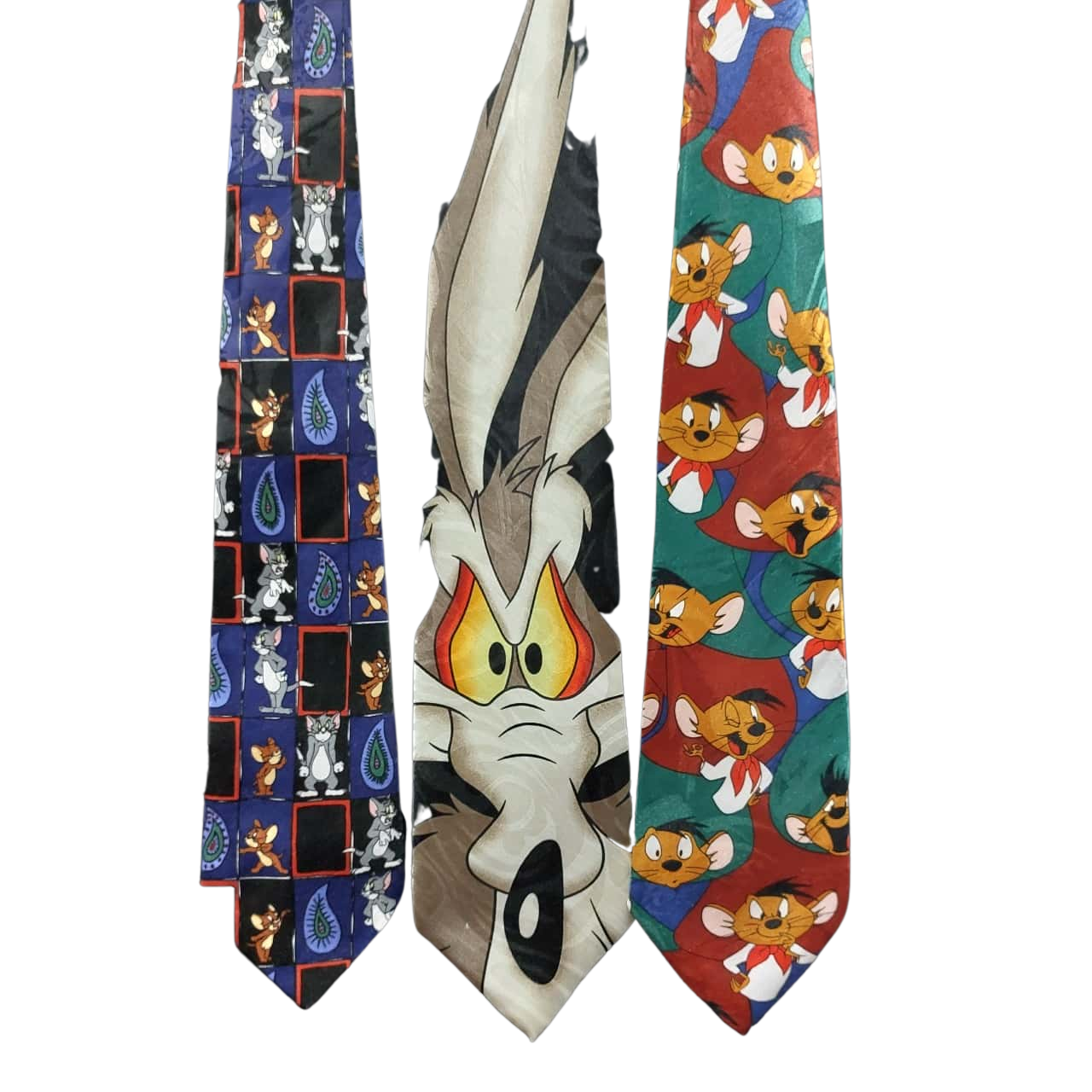3 Looney toon character ties (s)