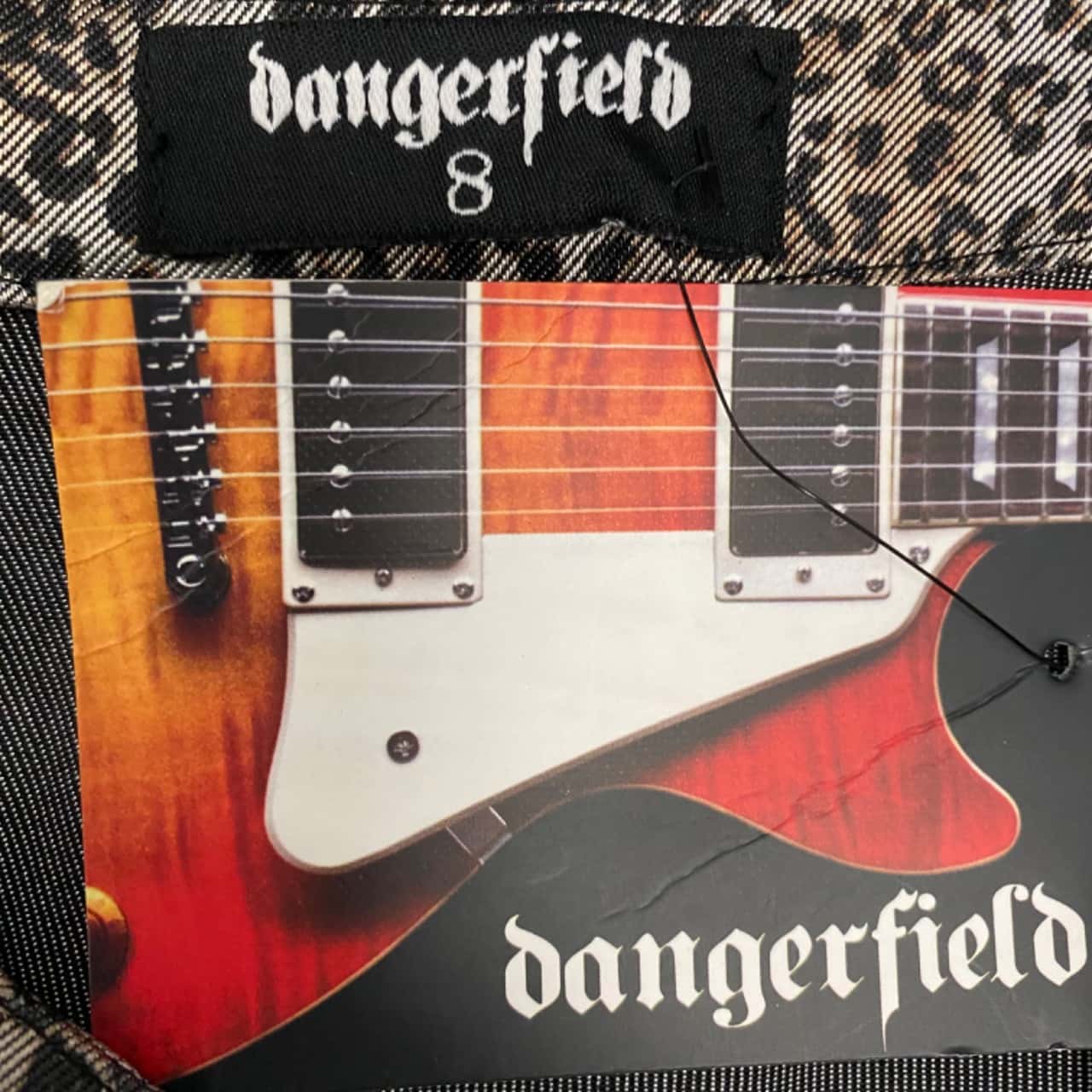 Womens DANGERFIELD Leopard Skin Print Flared Mini Skirt Brand New(s)