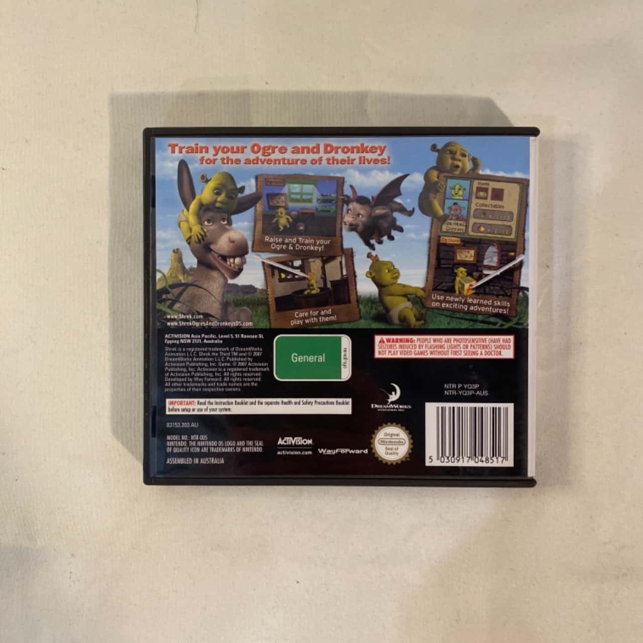 Nintendo DS Shrek Ogres & Dronkeys