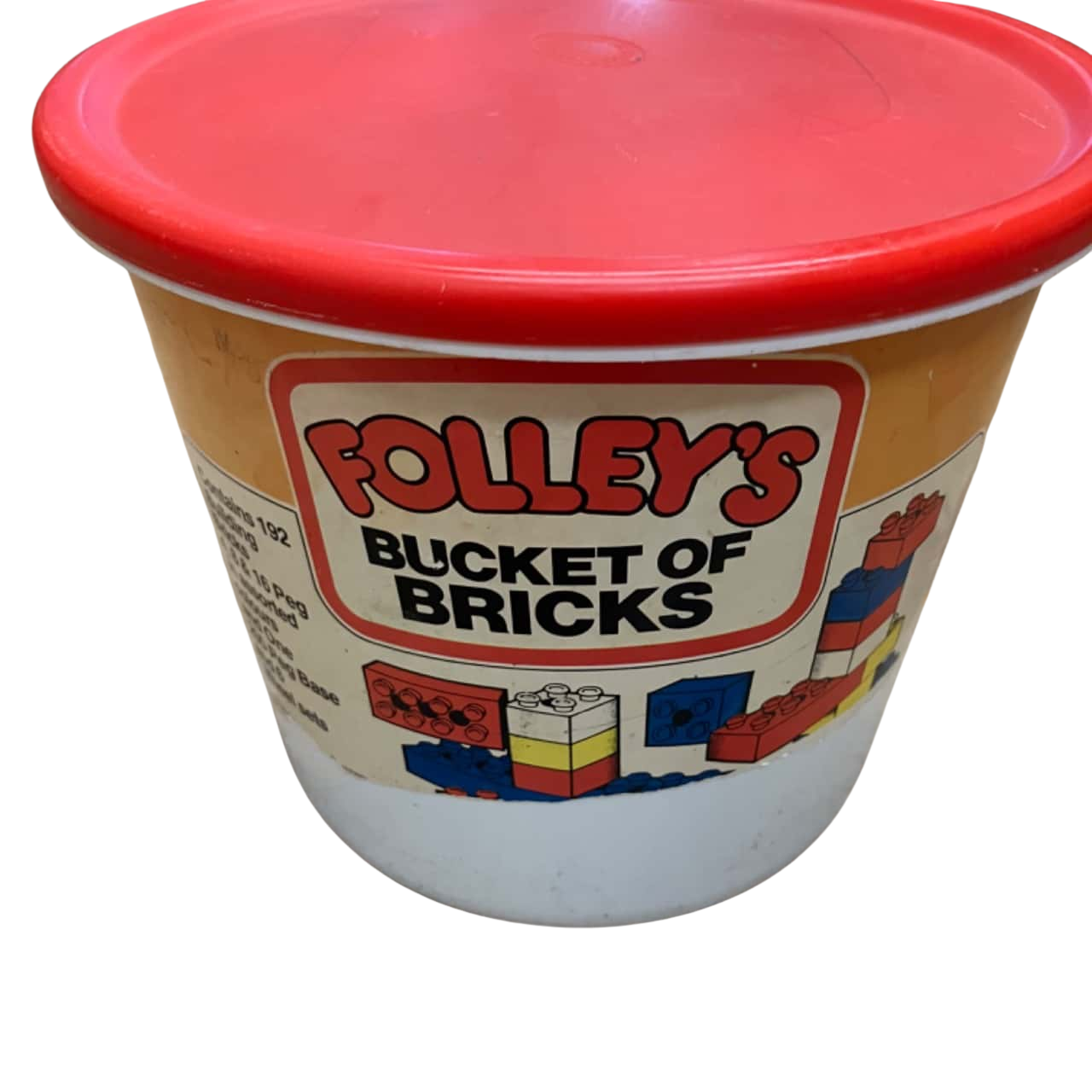 Vintage Folley’s Bucket of Bricks