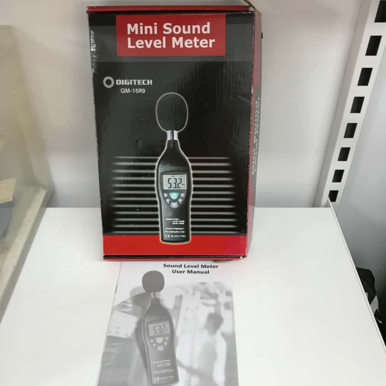 Reduced Digitech Mini Sound Level Meter QM-1589(s)