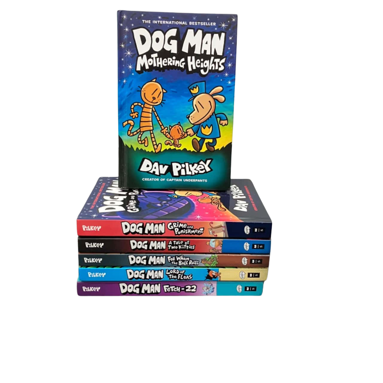 x6 ‘Dog Man’ Books(s)